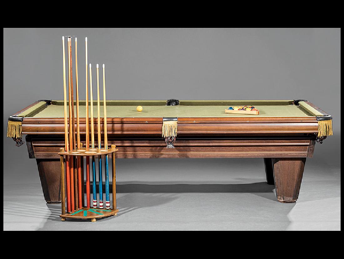 Brunswick "Heritage"Mahogany Billiards Table