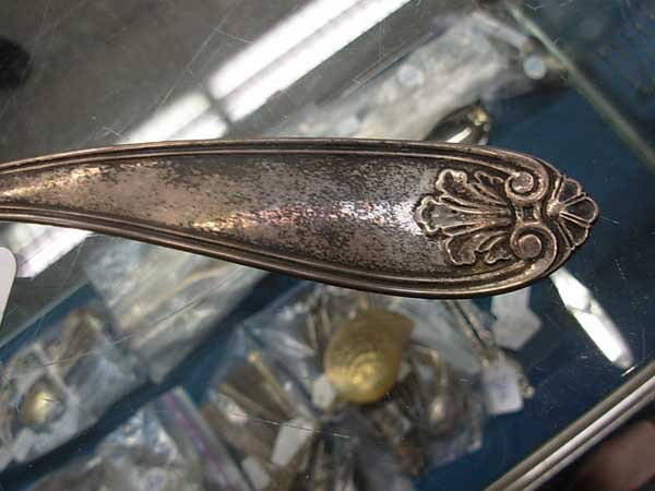 Natchez Coin Silver Soup Ladle, "samuel Cockrell"