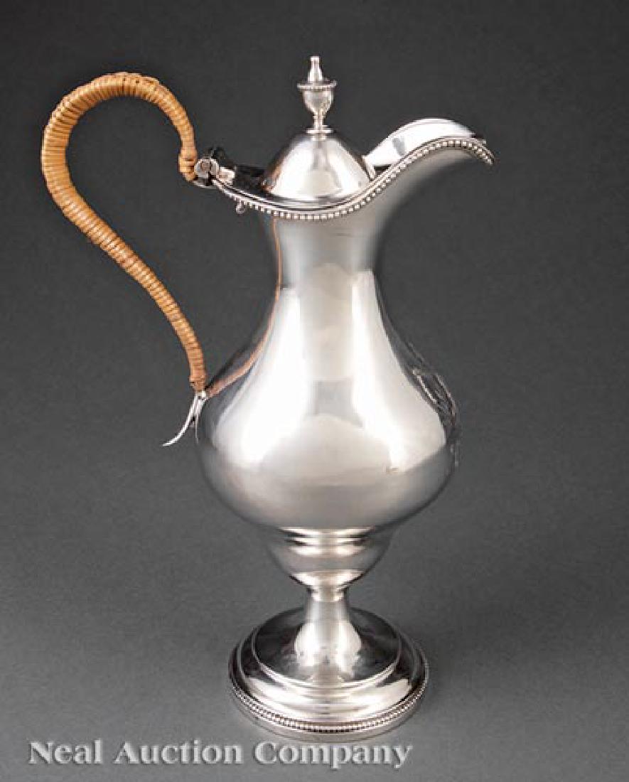 Hester Bateman Sterling Silver Hot Milk Jug