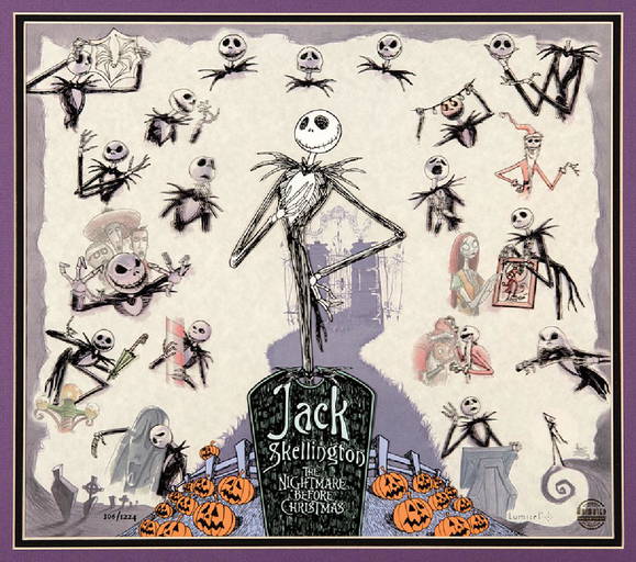 Animated Animations Jack Skellington Lumicel
