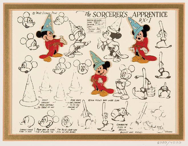 Walt Disney Sorcerer's Apprentice Pin Set