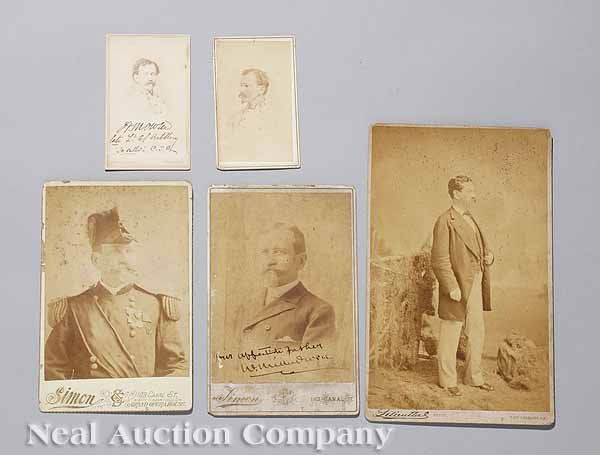 0564: Group of Five Photographs of Colonel Owen