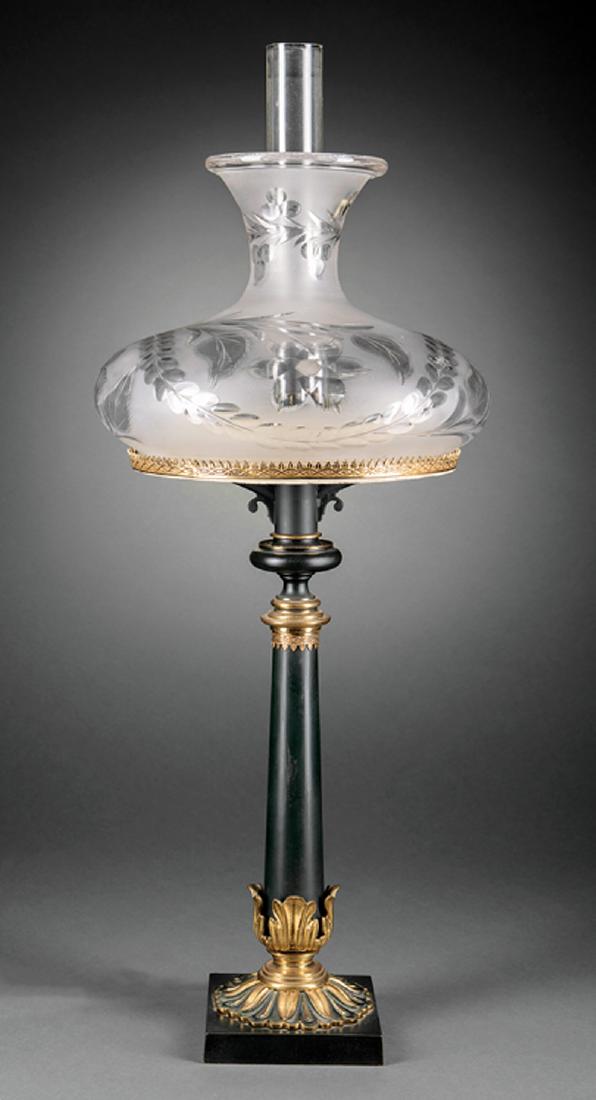 English Gilt and Patinated Bronze Sinumbra Lamp - Jun 22, 2019 | Neal ...