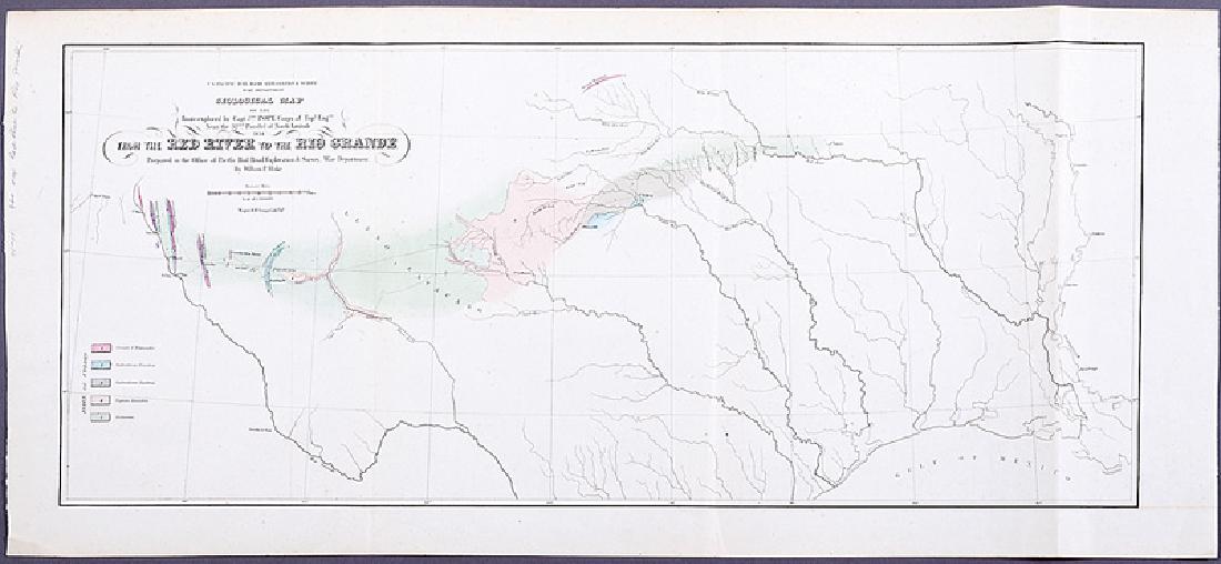 Five Antique Maps Of The Western United States