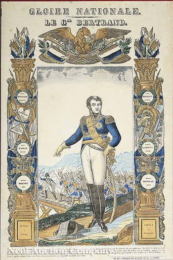 Pair Of French Hand Colored Napoleon Prints