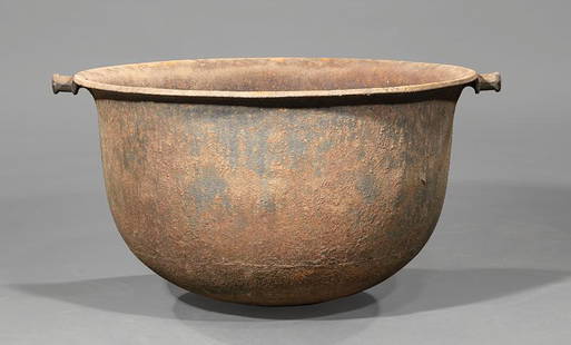 Antique Cast Iron Vintage Sugar Syrup Kettle