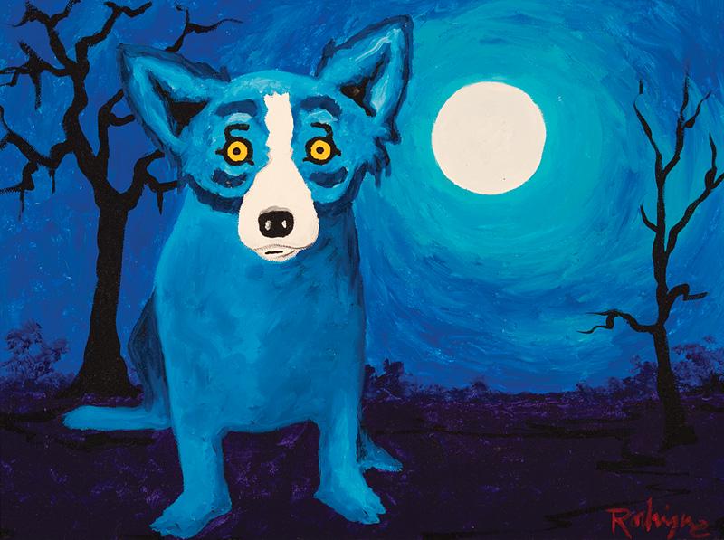 George Rodrigue (american/louisiana, 1944 2013)