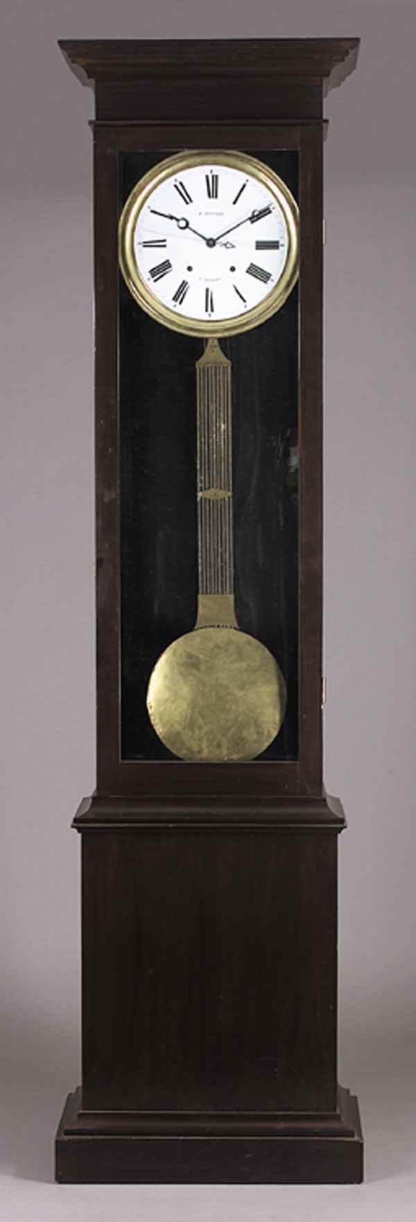 0738: Stanislaus Fournier Tall Case Clock - Feb 19, 2005 | Neal Auction ...