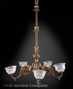 Cornelius & Baker Gasoliers