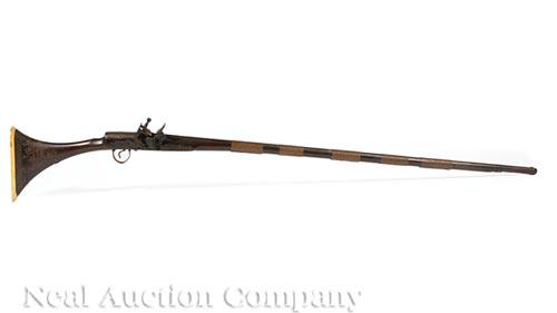 Middle Eastern "jezail" Flintlock Musket