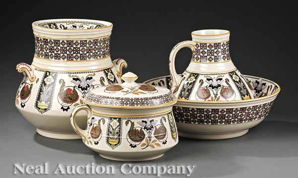 Brownfield & Sons Pottery Washstand Set