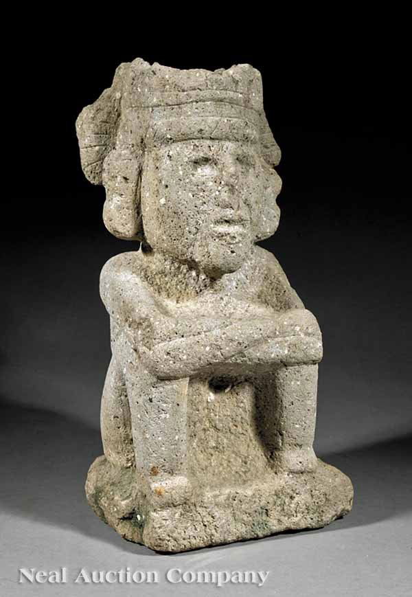 738: Aztec Carved Stone Figure