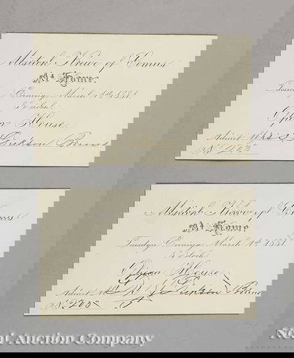 Mistick Krewe Of Comus Ball Memorablilia