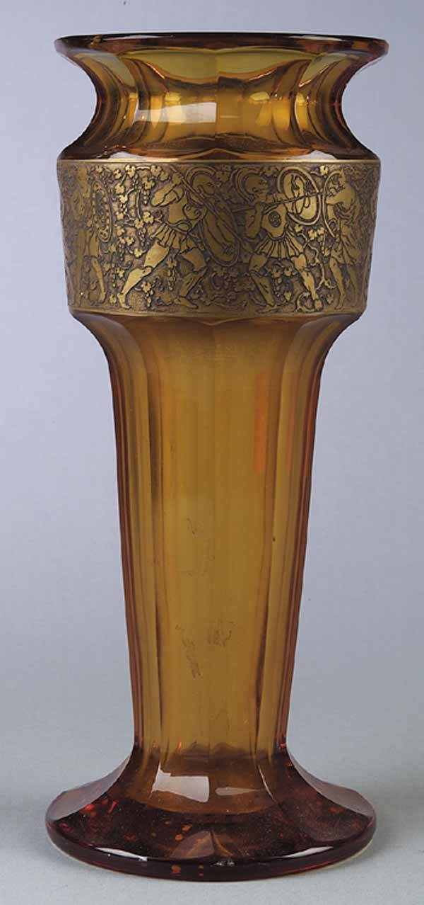 0273: A Moser "Radon" Glass Vase