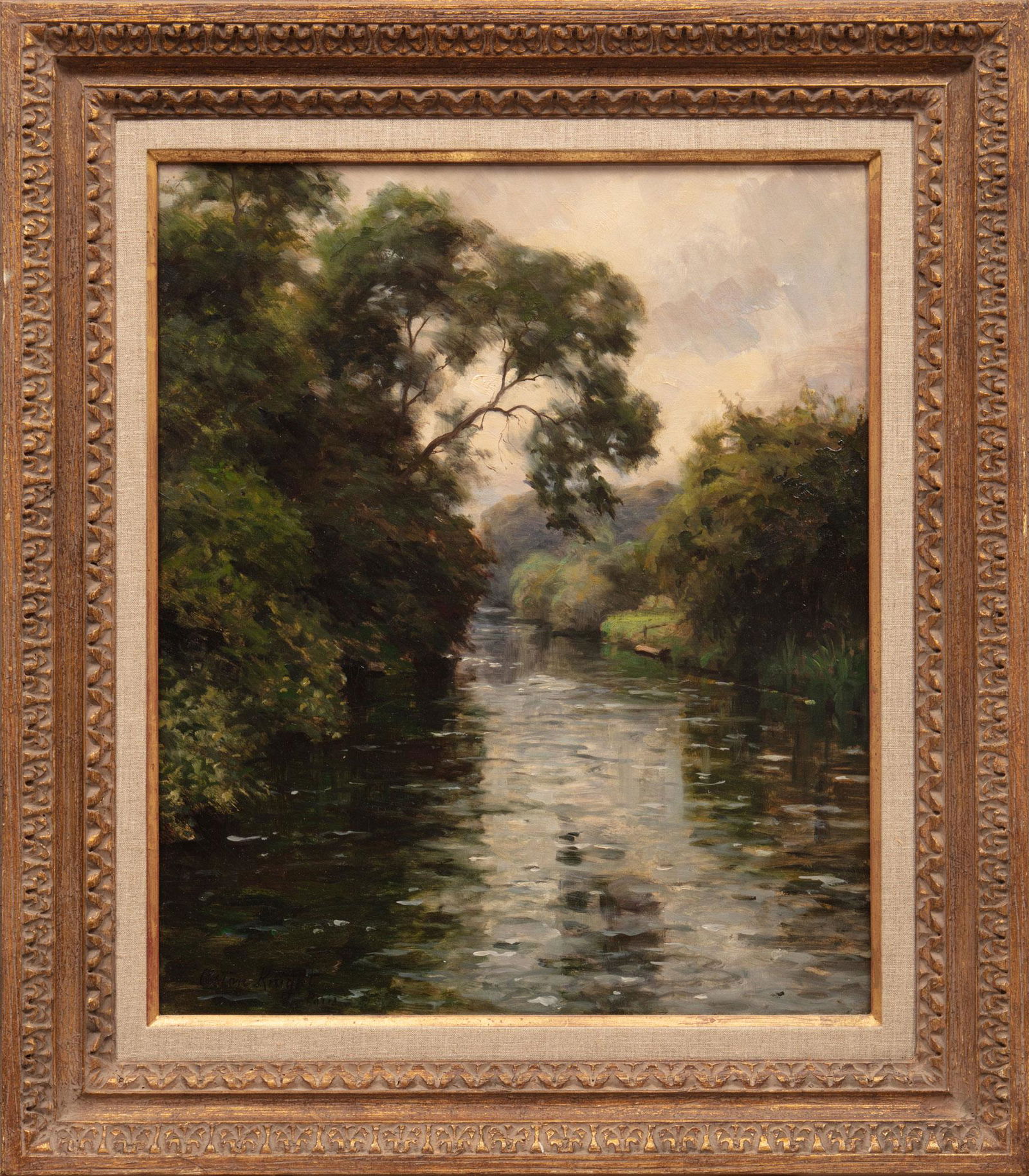 Louis Aston Knight (American/France, 1873-1948) | Barnebys