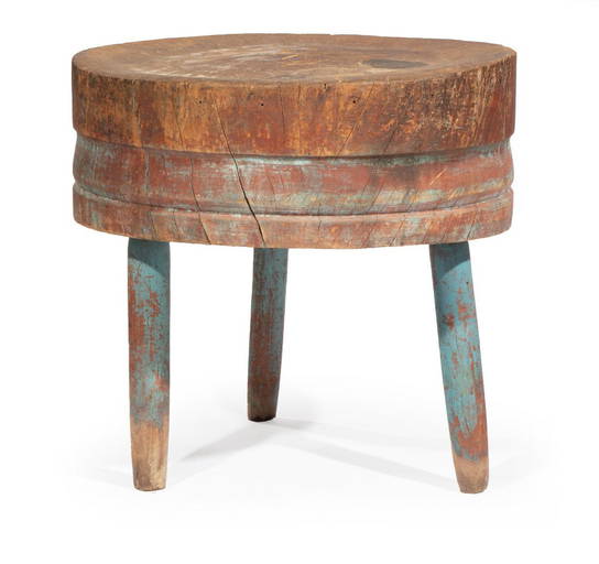 Acadian Cypress Butcher Block (#0281) on Sep 10, 2022 | Neal Auction ...