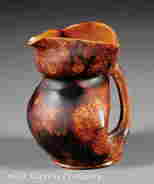Large George Ohr Pottery Pitcher - Nov 20, 2021 | Neal Auction Company ...