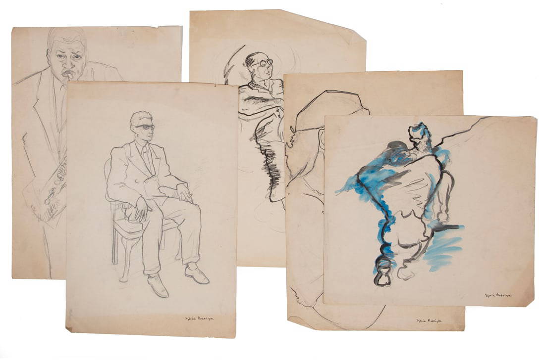 Sylvia Rodrigue (american, 20th C.) Auction