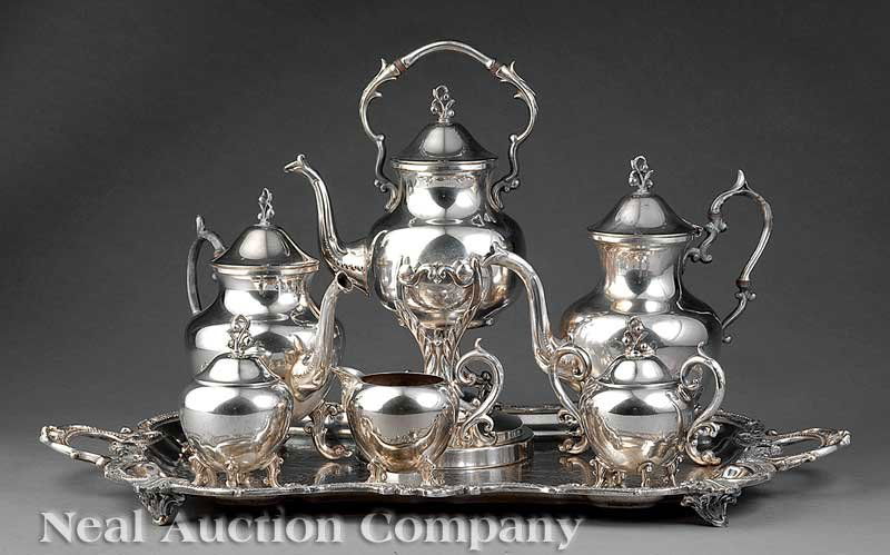 752: Birmingham Silver Co. Coffee and Tea Service