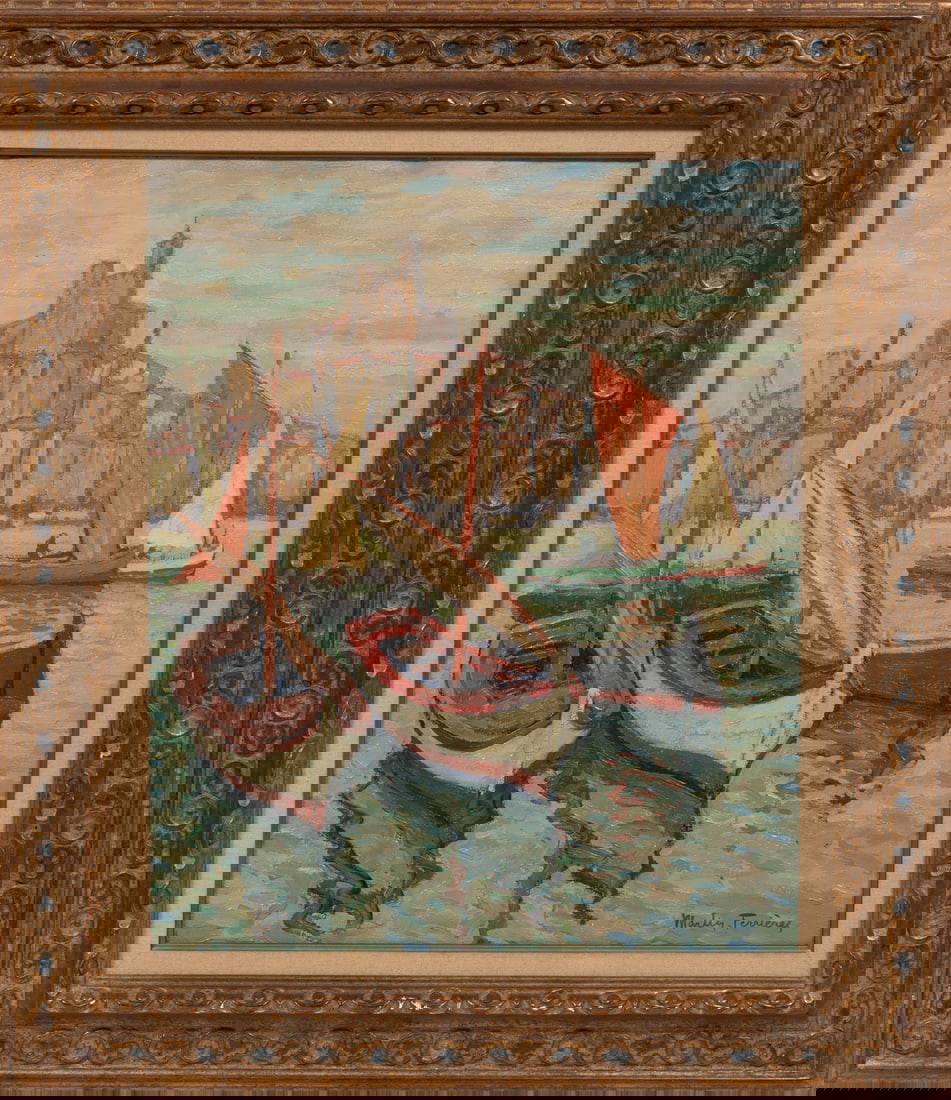 Jacques Martin-ferrières (french, 1893-1972) Auction