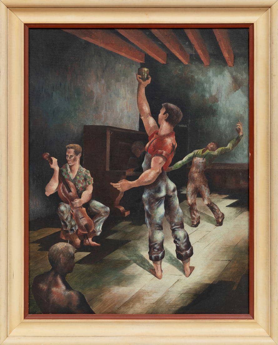 Arthur Kern "celebration", 1949/1950, Oil On Canvas Auction