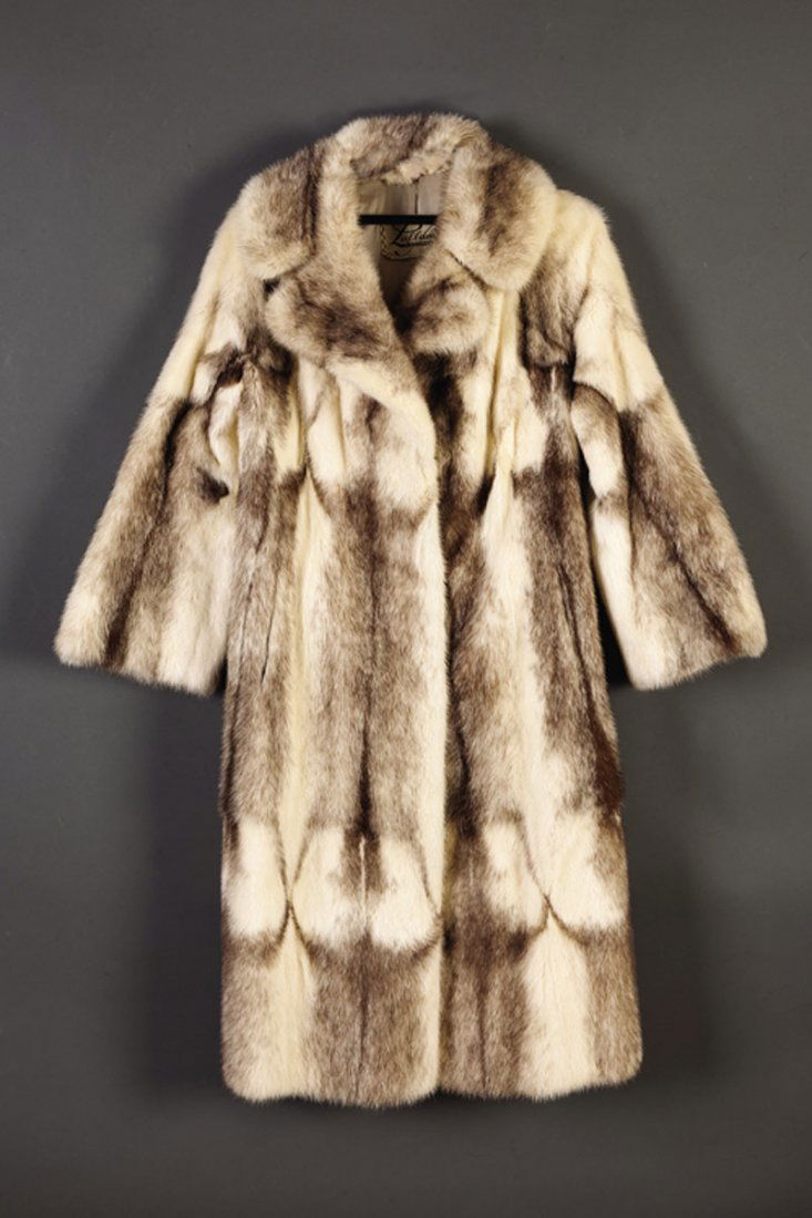 Stone Marten Full Length Fur Coat