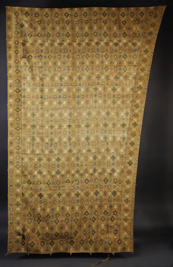 Japanese Silk Buddhist Monk's Robe, Kesa