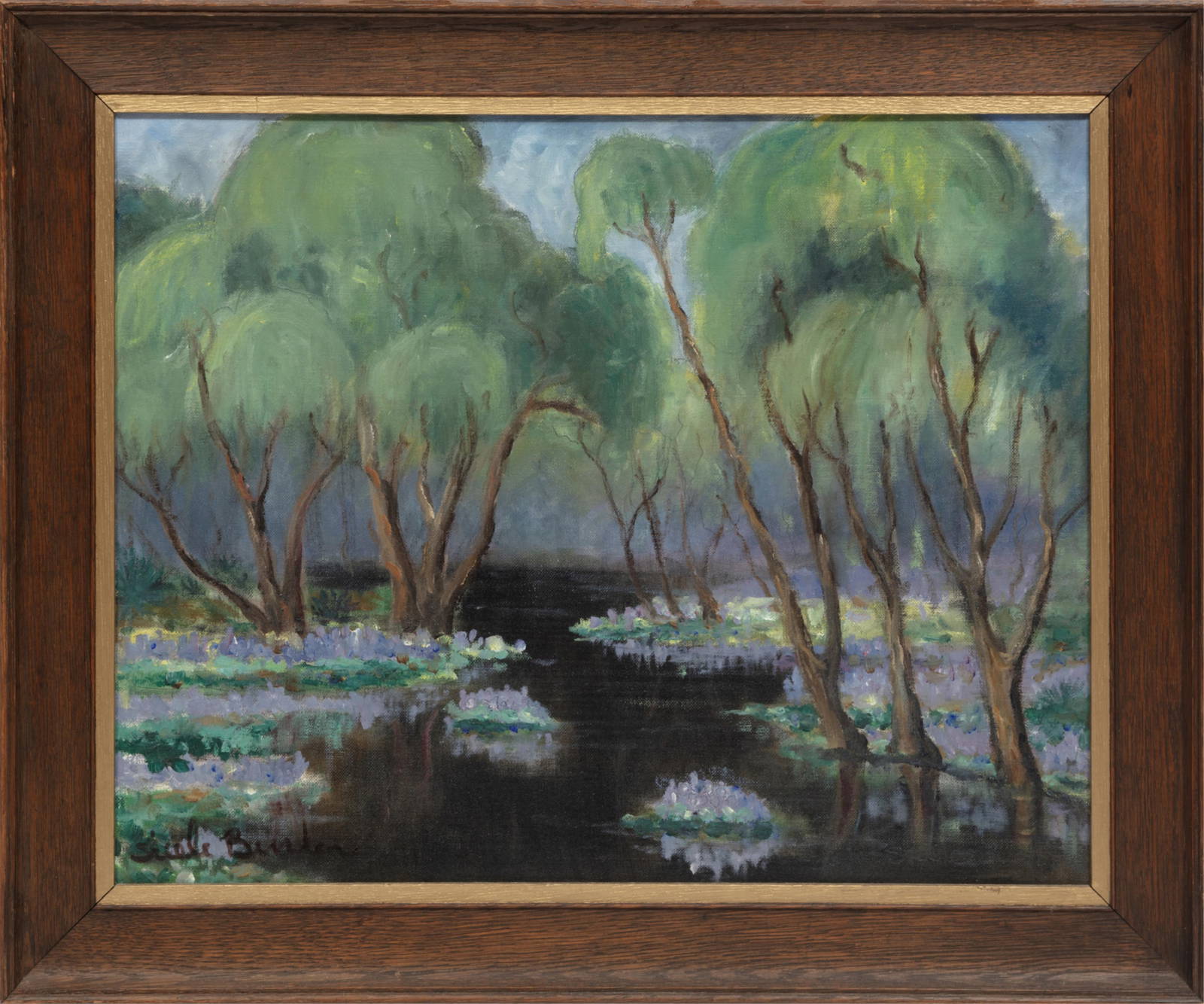 Steele Burden, American/louisiana 1900-1995, ?louisiana Swamp With ...