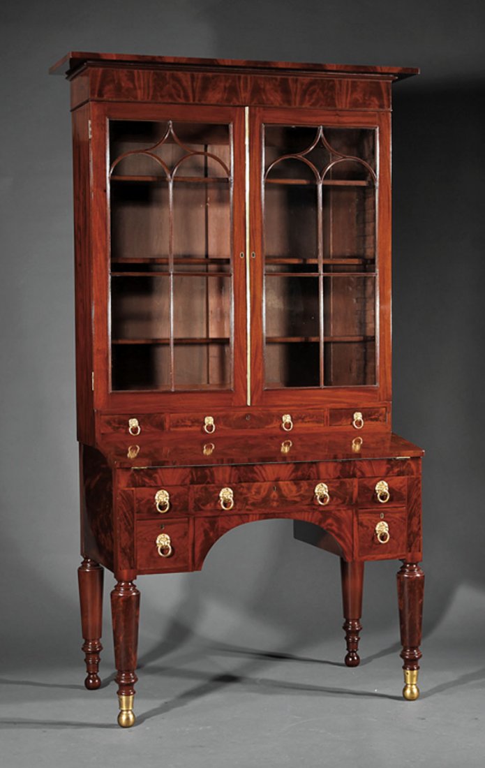 An American Classical Mahogany Writing Table