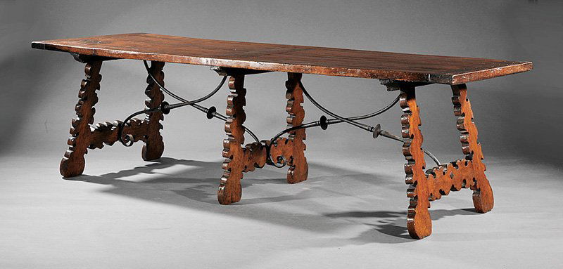 A Renaissance-Style Iberian Trestle Table