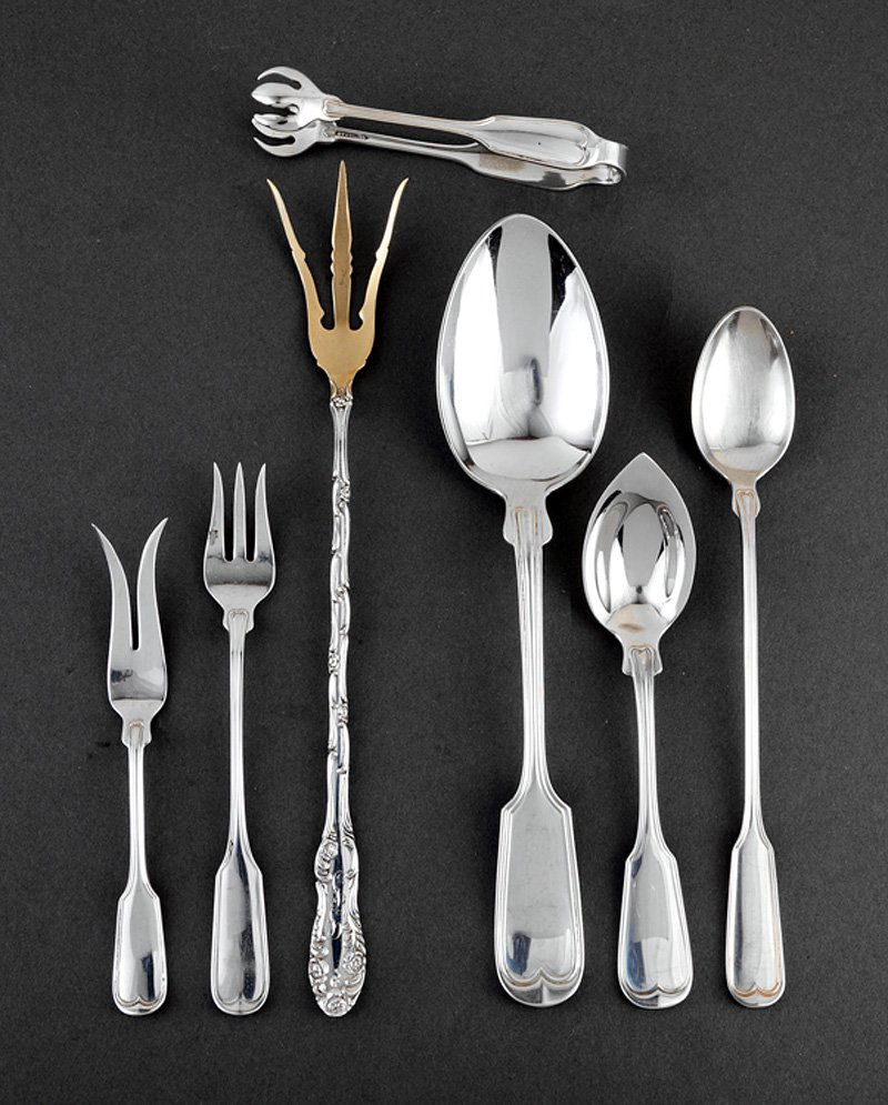 Fiddle Thread Pattern Flatware, Frank Smith