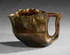 Large George Ohr Pottery Pitcher - Nov 20, 2021 | Neal Auction Company ...