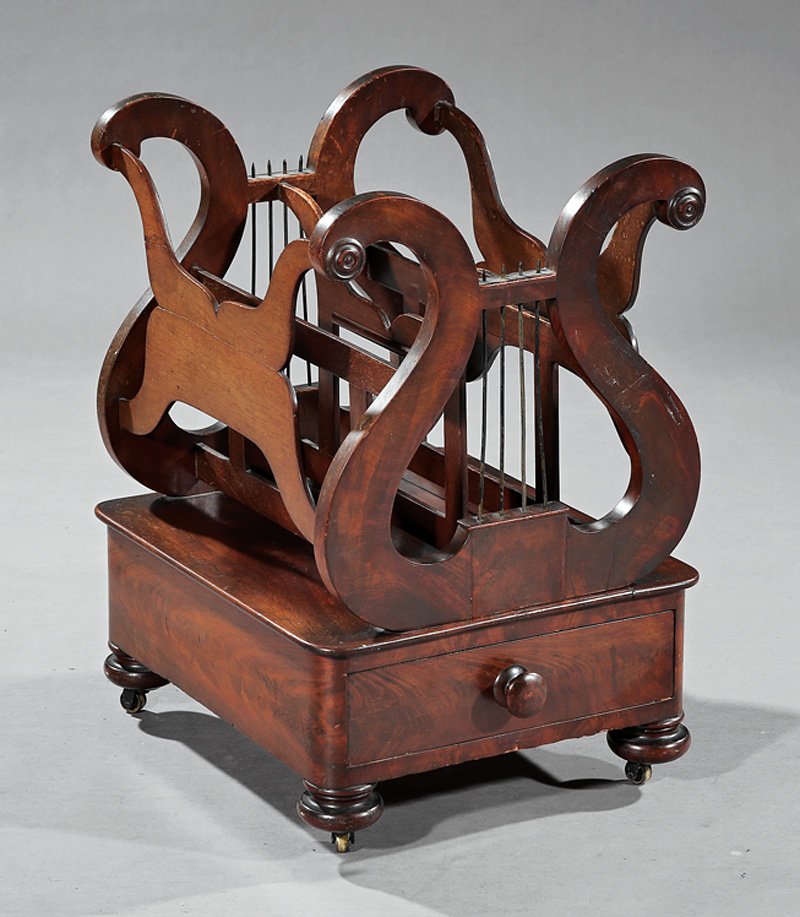 American Classical Mahogany Canterbury