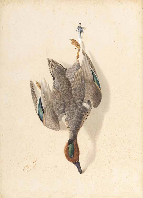 George Louis Viavant, Watercolor on Paper