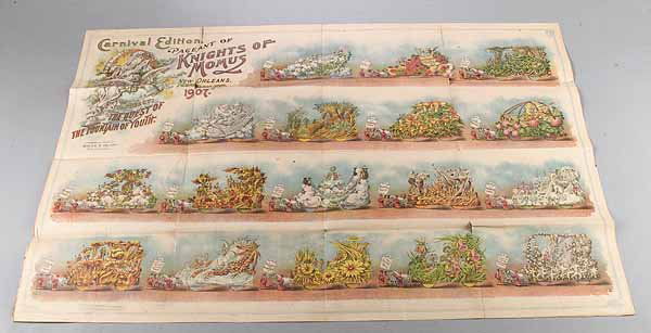 0574: New Orleans Carnvial Parade Bulletin, Momus, Febr