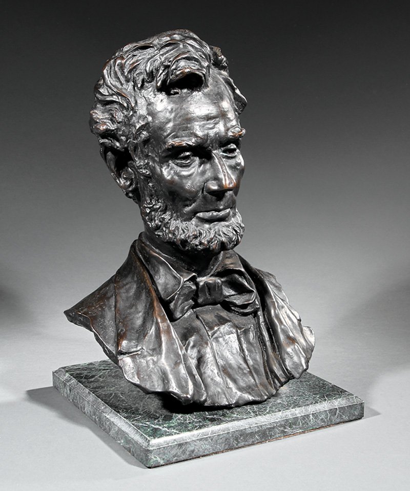 Bronze Bust of Abraham Lincoln
