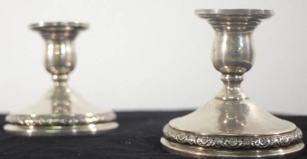 Pair Of International Silver Co. Sterling Dice