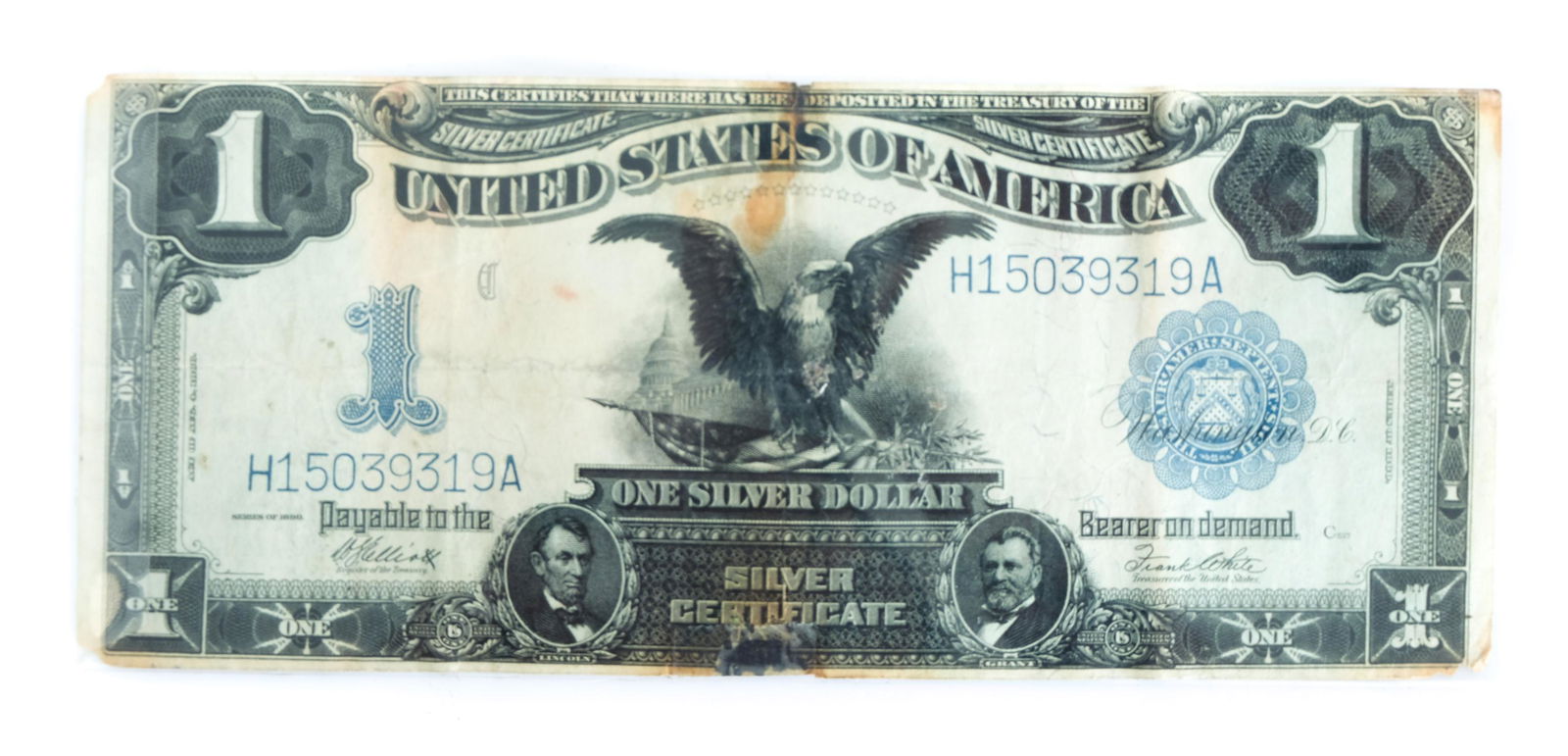 Us 1899 Silver Certificate One Dollar Bill