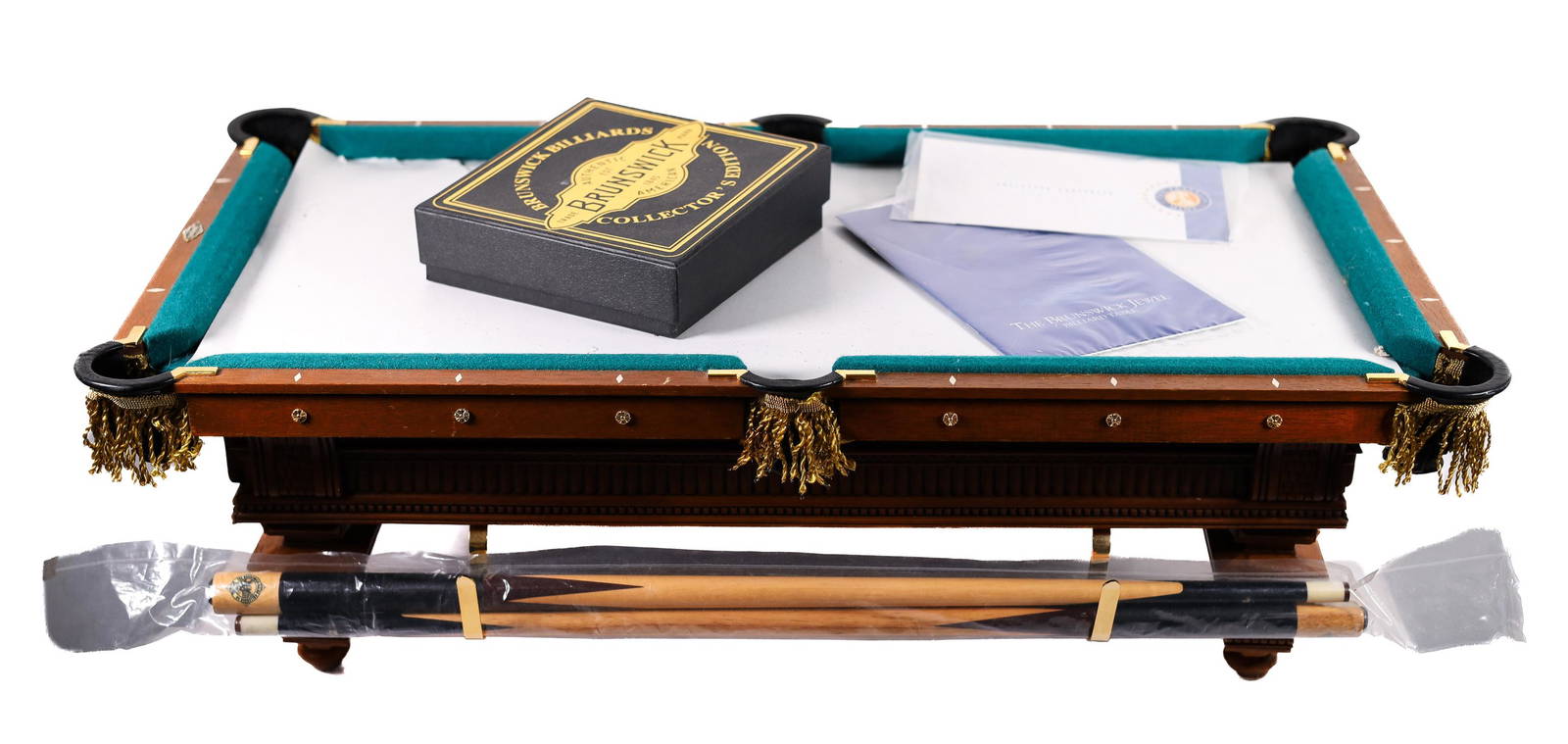 Franklin Mint Brunswick Jewel Billiard Table Auction