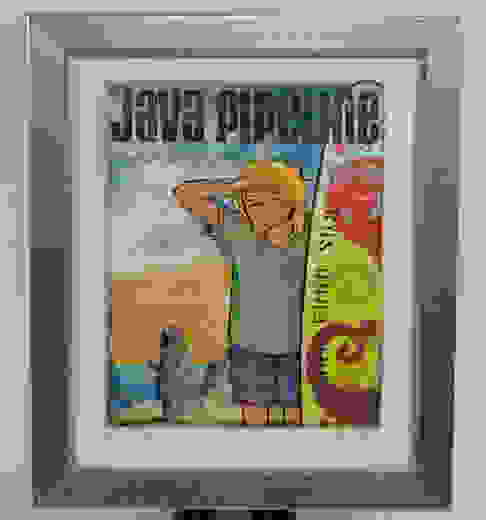 Garry Trudeau "java Pipeline' Framed Comic Artwork Auction