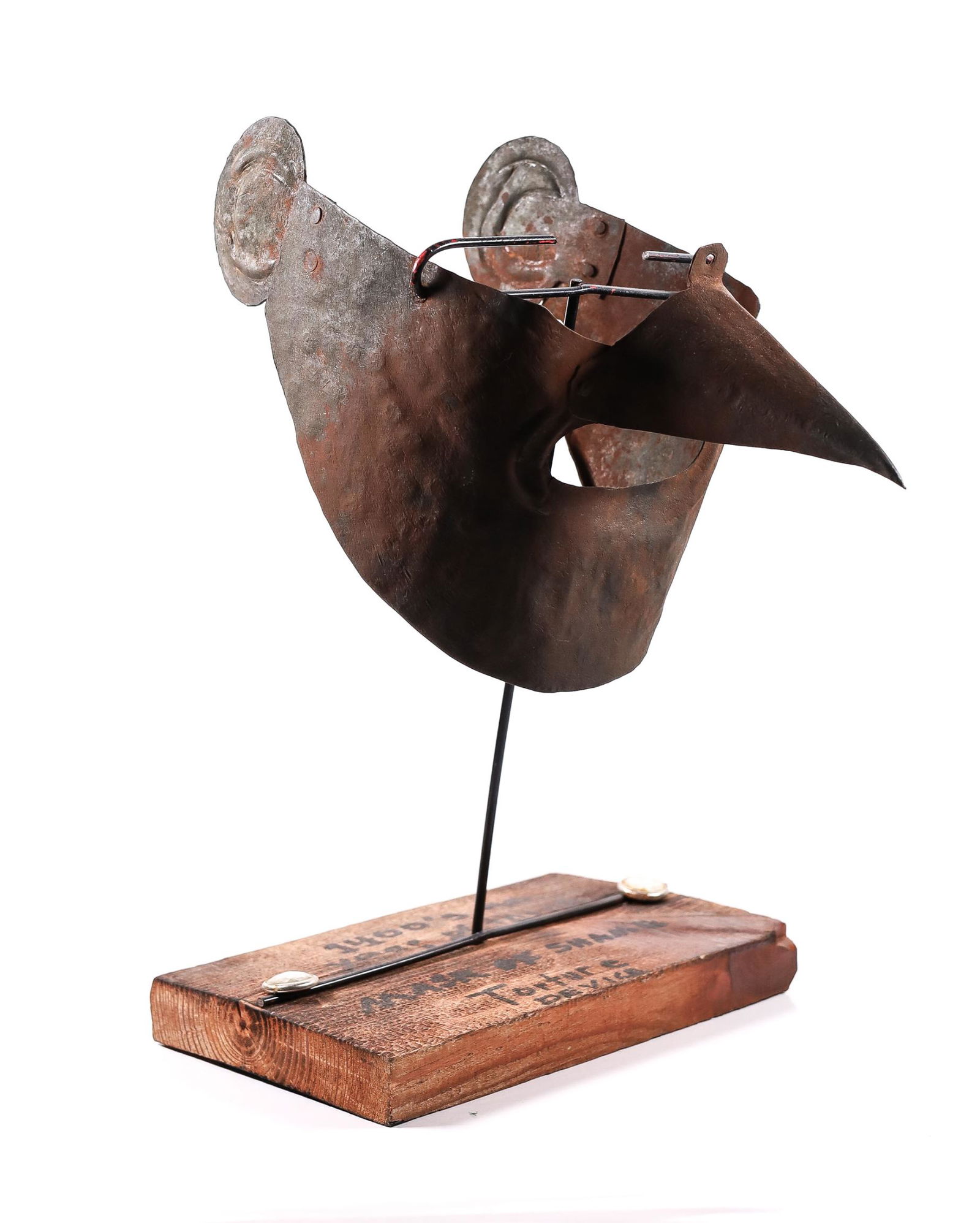 1400's Mask Of Shame Torture Device