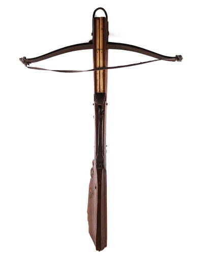 30" Unmarked Crossbow W/bone Scales