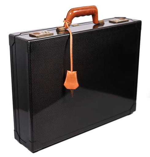 Hermes Espace Pm Carbon Fiber Briefcase