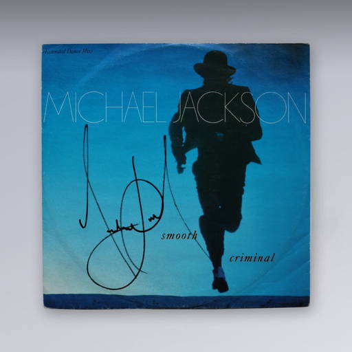 Michael Jackson Signed Smooth Criminal Single LP - Jul 04, 2020 ...