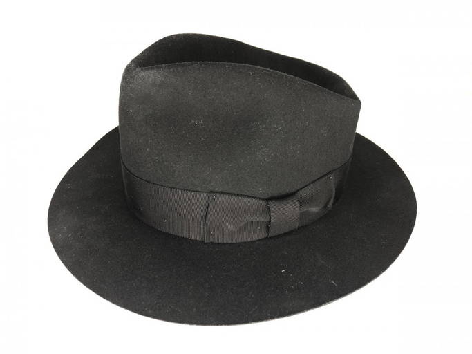 Michael Jackson Worn Black Fedora