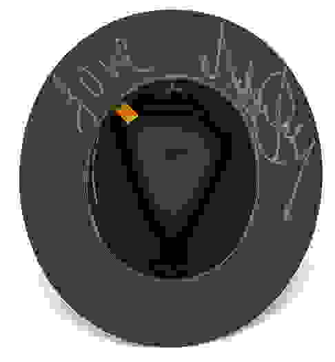 Michael Jackson Signed Black Fedora Auction