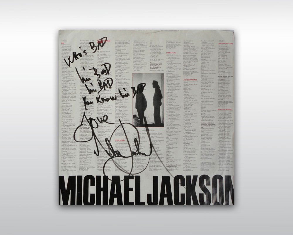 Michael Jackson Bad Font