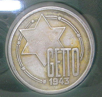 2944: 10 MARK 1943 LITZMANNSTADT LODZ GHETTO coin