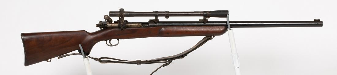 Us Springfield Rifle With Scope Or Sight 1940s