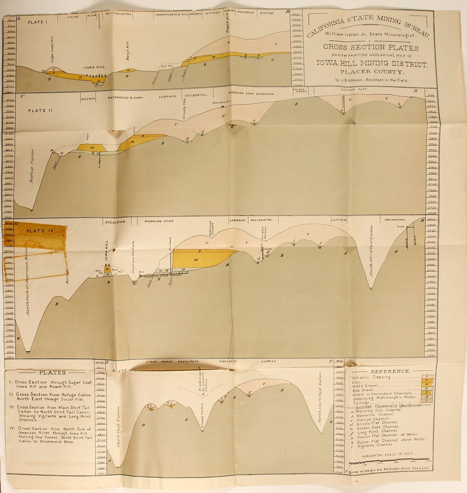 Iowa Hill Mining District Map #89970 - Dec 08, 2019 | Holabird Western ...